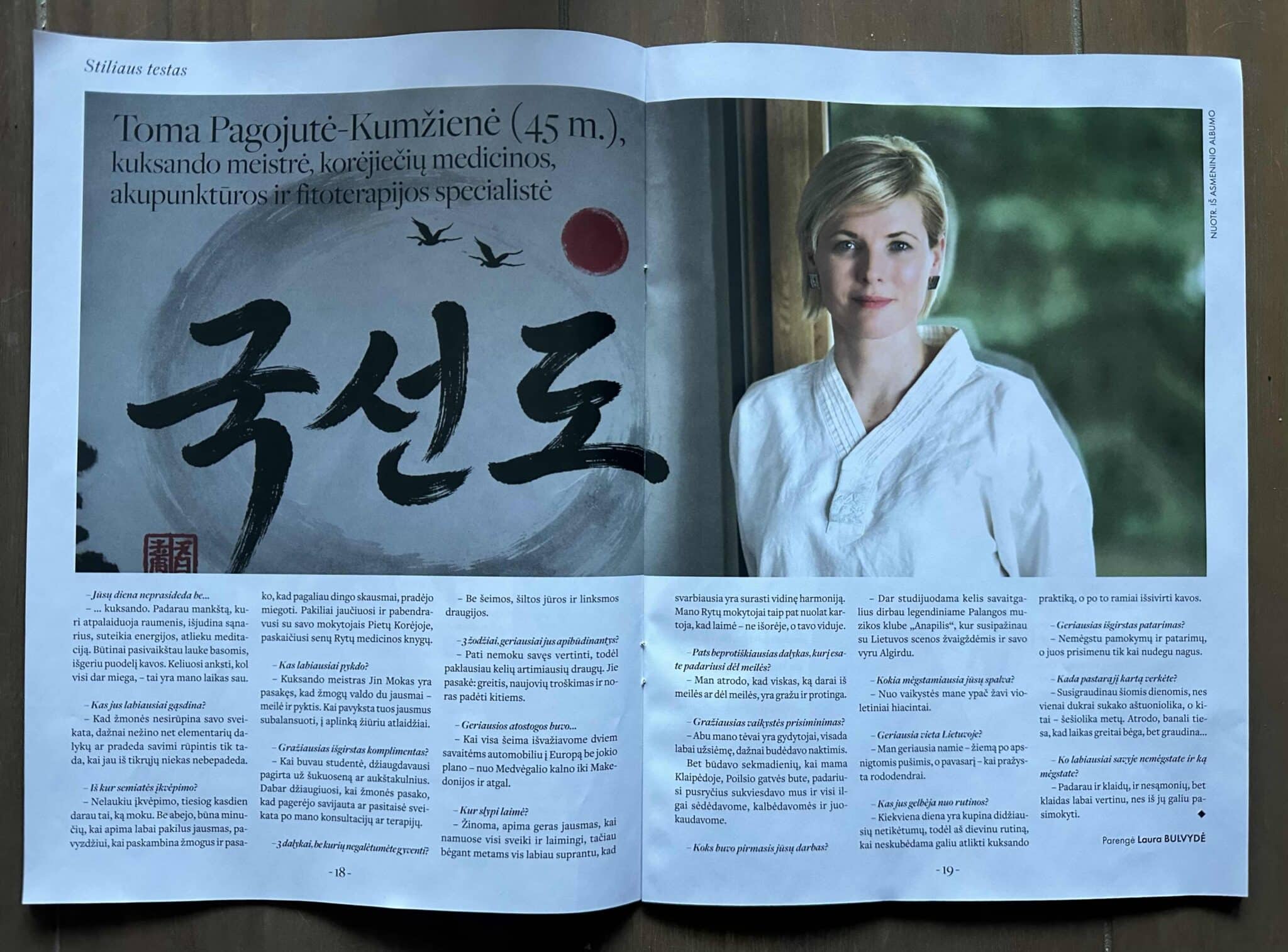 Žurnalas „Stilius" | Toma Kumžienė: apie vaikystę, baimes, laimę ir ...